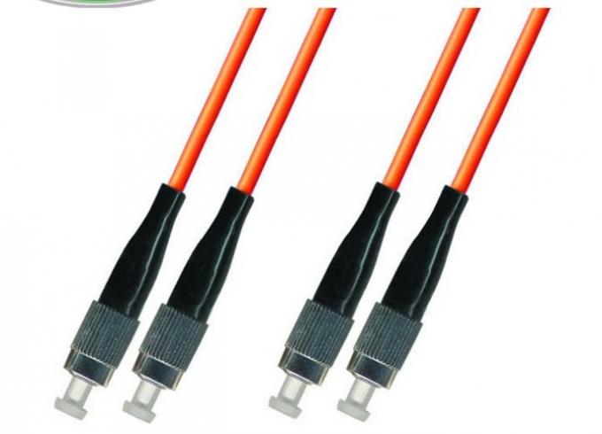 Fiber Optics FC Duplex Connector In FTTX + LAN , Optical Fiber CATV