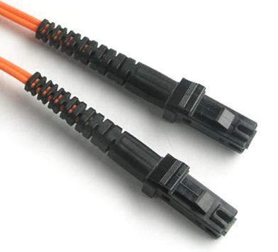MT-RJ Fiber Optic Connector has improved version of RJ-45 type plug