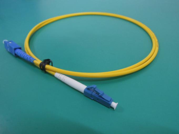 Simplex Single-mode Fiber Optic Patch Cord 1310nm / 1510nm With SC / LC ...