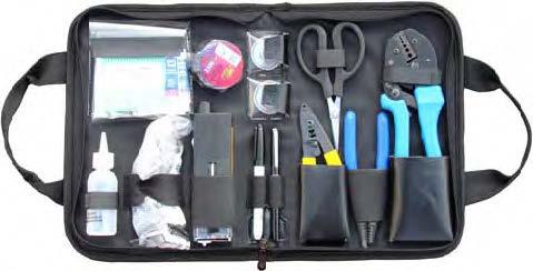 Variety Convenient Black Fiber Optic Hand Tool Bags / Fiber Termination ...