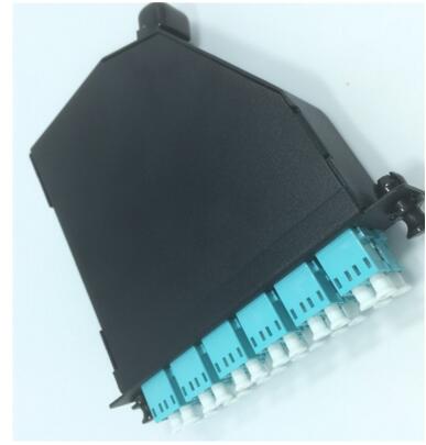 MPO - LC 0.9mm Full Loaded Mpo Cassette , Fiber Optic Cassette Made By ...