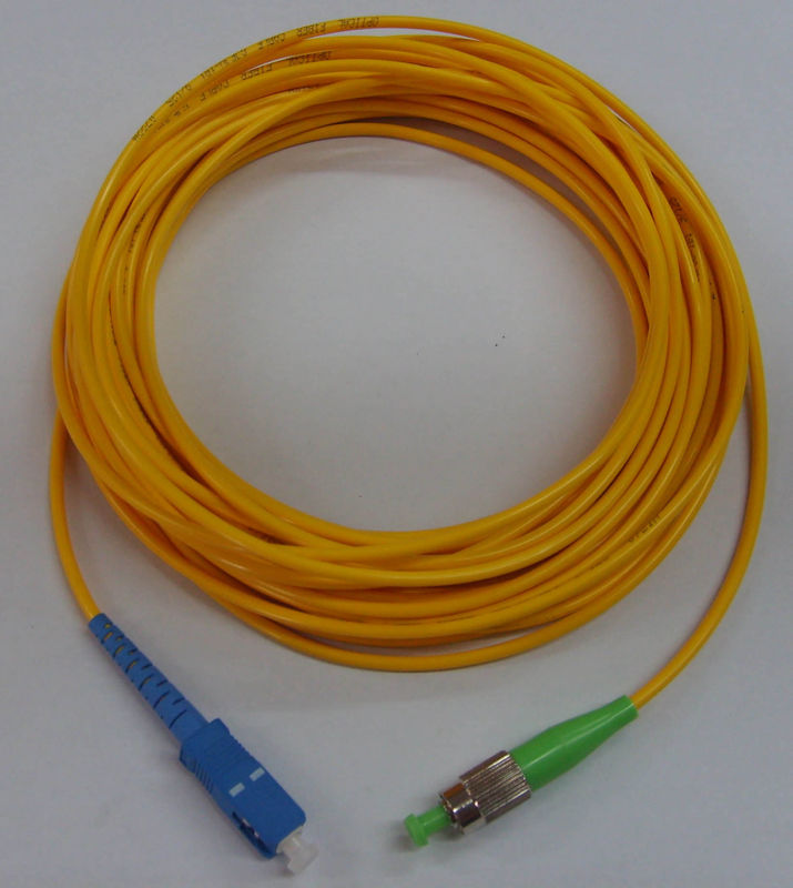 G652D High precision of ceramic ferrule, FC - SC Fiber Optic Patch Cord