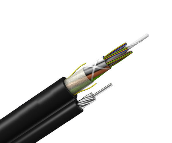 Outdoor Aerial GYTC8S High Tensile Strength Fiber Optical Cable ...