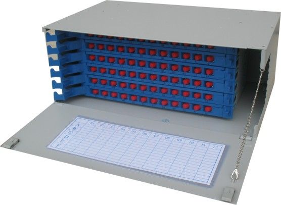 FC,SC,ST,LC optinal 12 Cores, 24 Cores, 36 Cores Rack-mount Fiber ODF ...