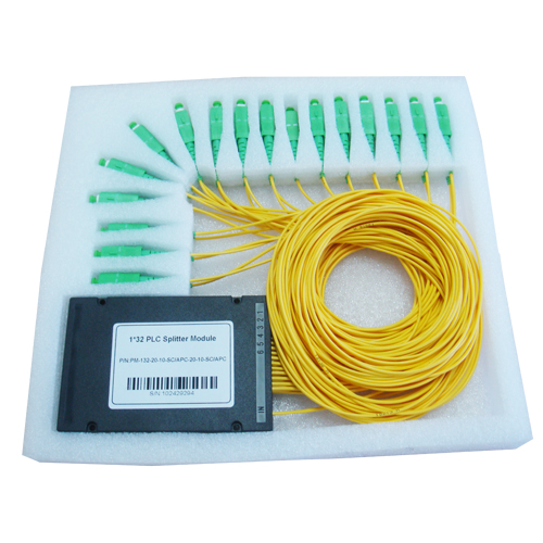 1×32 PLC Fiber Optic Splitter for Fiber to The Home