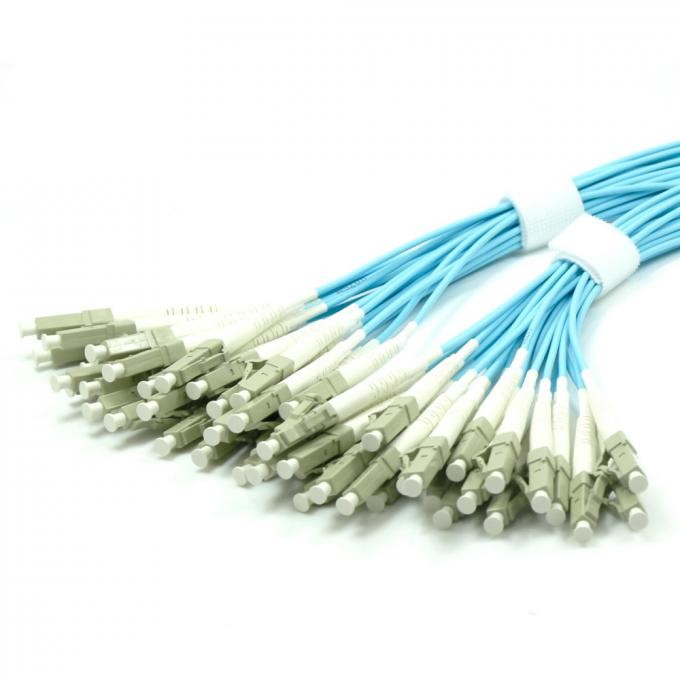 OM3 Multimode Branch Multicore 0.5M LC Optical Fiber Jumper