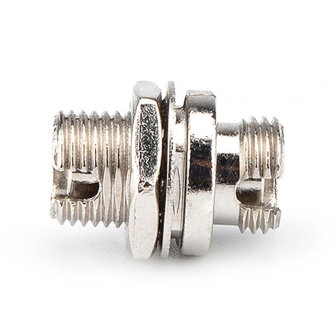 Red Small D Optical Fiber Adapter FC Singlemode UPC Round Type