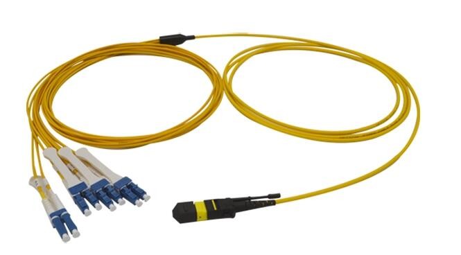 MPO MTP Singlemode Loopback Fiber Optic Patch Cable